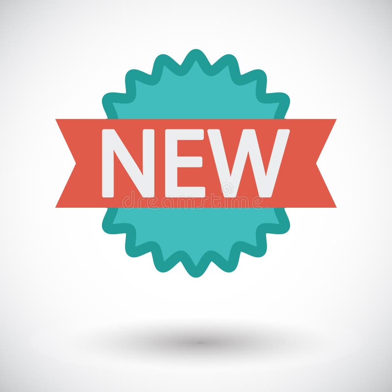New icon stock vector. Illustration of insignia, promotion - 89293049