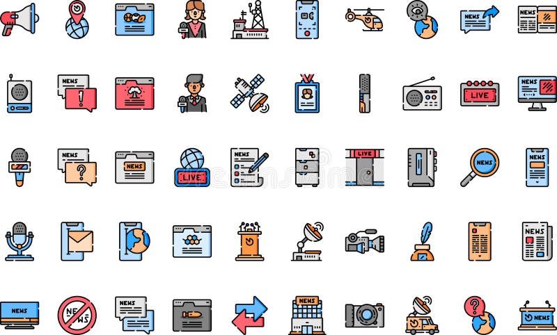 New Icons High-Quality Vector Icons Collection with Editable Stroke ...