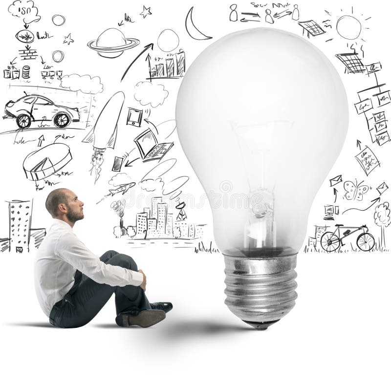Evolution of an Idea stock image. Image of competence - 28624641