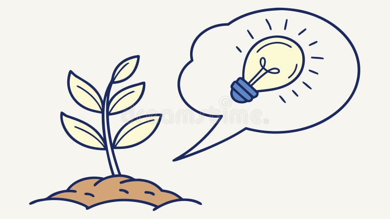Sprout Idea Concept Stock Illustrations – 7,088 Sprout Idea Concept ...