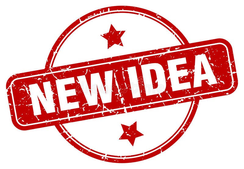 Big idea red stamp text stock vector. Illustration of sign - 54783958