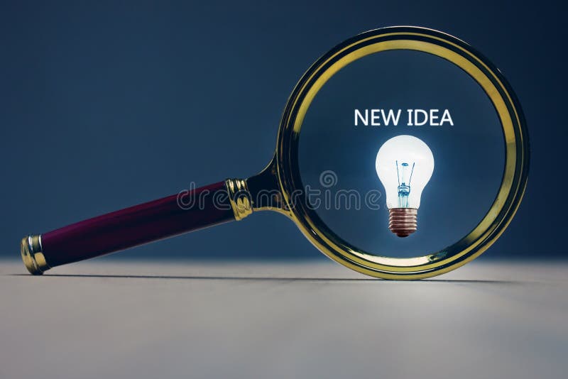 New idea text. stock photo. Image of text, concept, inspiration - 112564930