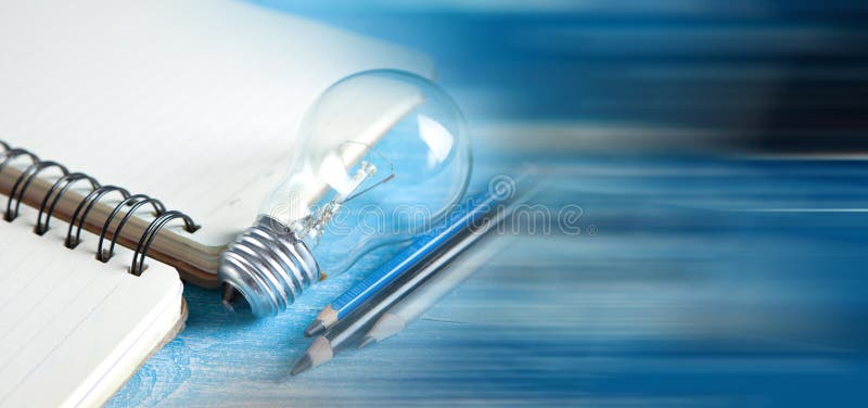 New Ideas with Innovative Technology Stock Photo - Image of creative ...