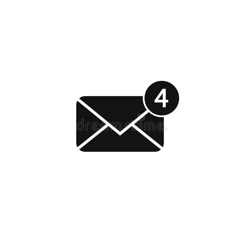 New Incoming Messages Icon with Notification.Two Incoming Email ... New Incoming Messages Icon with Notification.Two Incoming Email ...