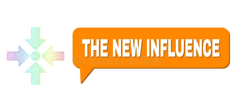 Spectral Net Gradient Shrink Arrows Icon and the New Influence Chat ...