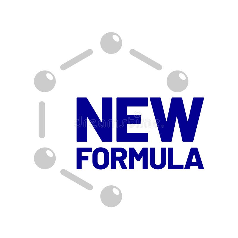 New Innovative and Improved Formula Product Label Packaging Vector Icon ...