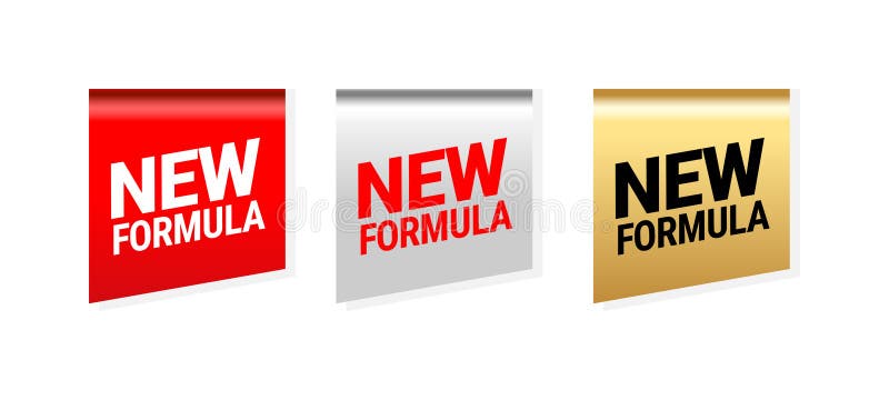 New Innovative and Improved Formula Product Label Packaging Vector Icon ... New Innovative and Improved Formula Product Label Packaging Vector Icon ...