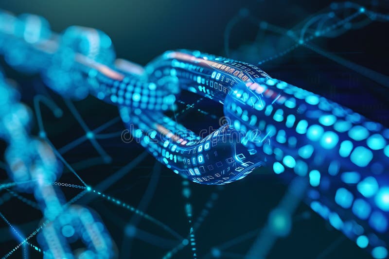 New Innovative Lightening Shape of Chain Connected Stock Illustration ...