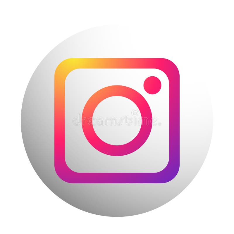 New Instagram Camera Logo Icon Vector with Modern Gradient Design ...