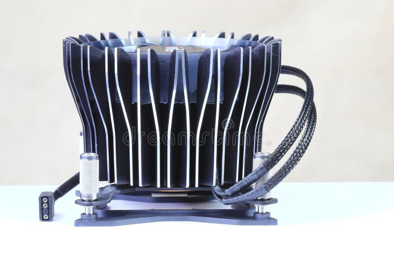 New Intel Hight Performance Active CPU Cooler with Fan, Copper Plate ...