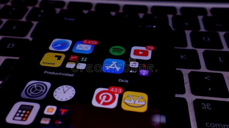 New IOS 14 Operating System Next To Come Out Editorial Stock Image ...