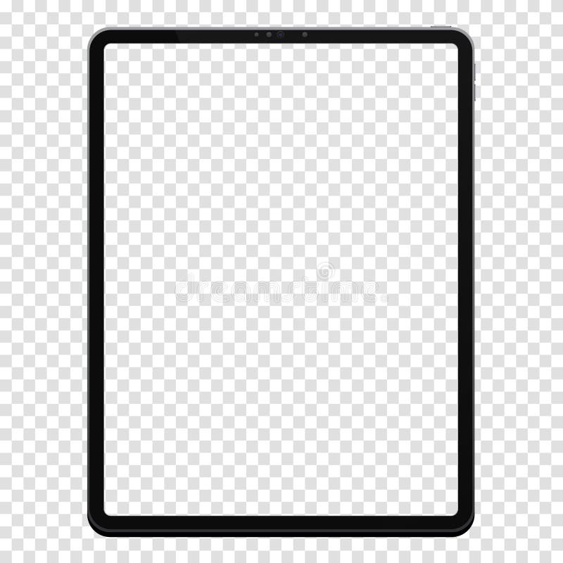 New Ipad Pro. Tablet Pc, Mobile Device. Multi-touch Gadget. Template ...