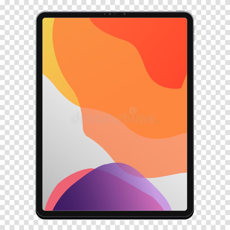 New Ipad Pro. Tablet Pc, Mobile Device. Multi-touch Gadget. Template ...