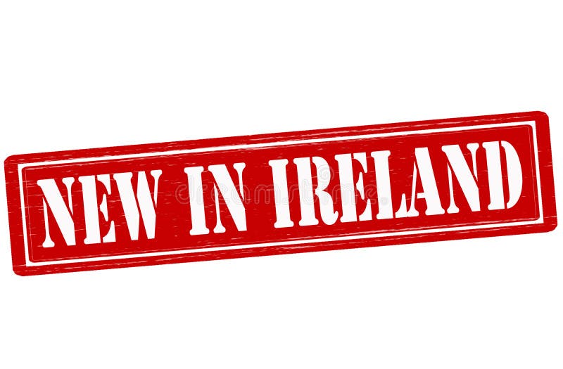 New in Ireland stock illustration. Illustration of symbol - 109394803