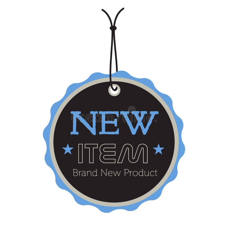 New product item in store stock illustration. Illustration of business ...