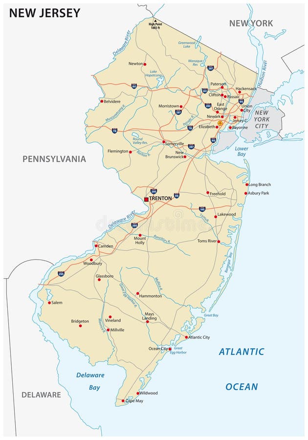 Delaware County Map Stock Illustrations – 501 Delaware County Map Stock ...