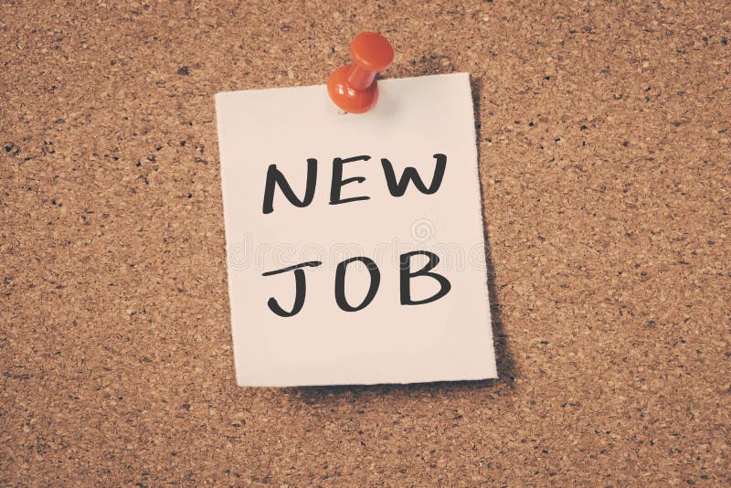 New job stock image. Image of opportunity, application - 77226531