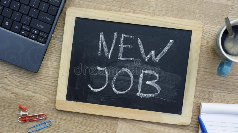 New job stock image. Image of appointment, employed, event - 20571439