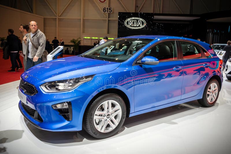 New Kia Ceed car editorial image. Image of motor, autoshow - 155509170