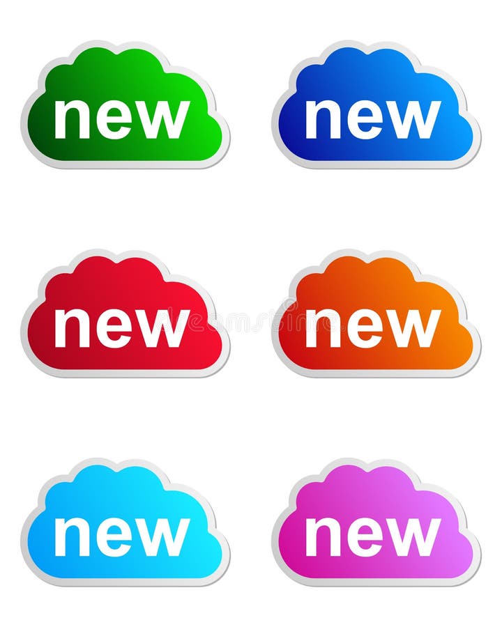 New label stock illustration. Illustration of clouds - 24559791