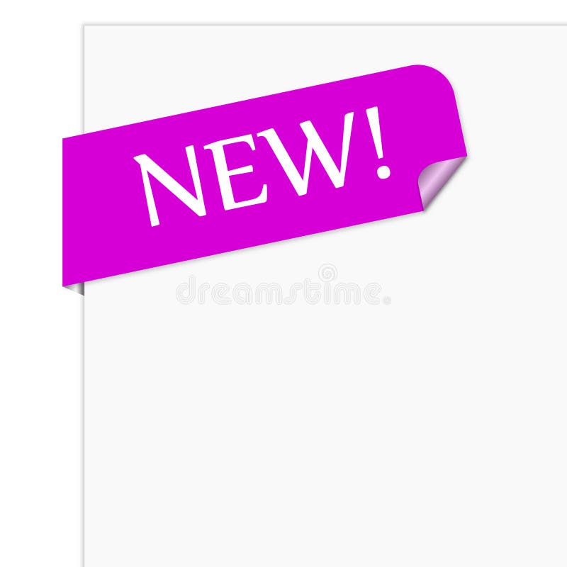 New label stock illustration. Illustration of cover, purple - 42384726