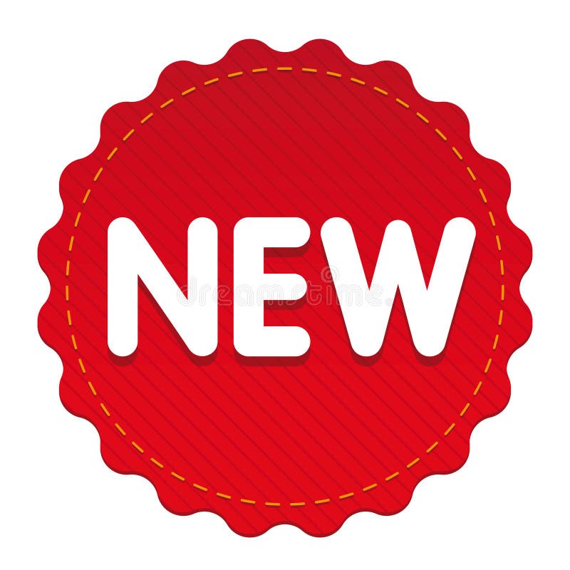 New label tag label stock vector. Illustration of sticker - 106658117