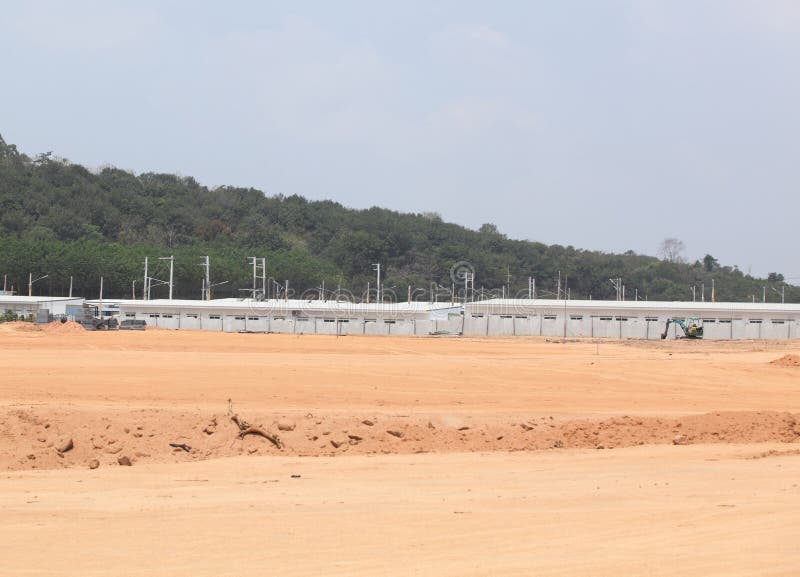 Industry of Construction Site Stock Photo - Image of house, houses ...