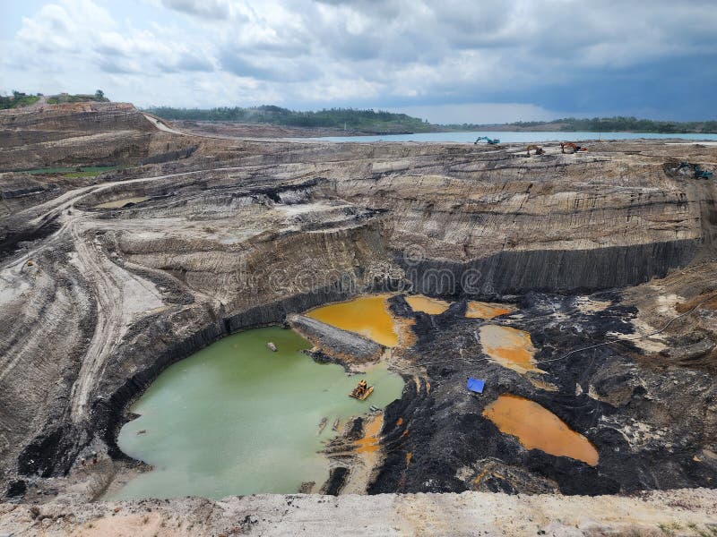 New Land Clearing for Coal Mining Stock Image - Image of nature, coal ...
