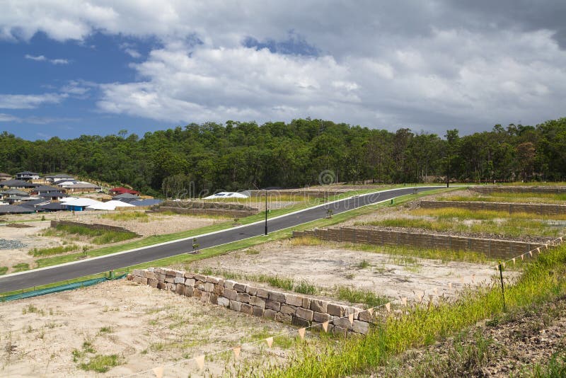 New land development stock image. Image of construction - 49768721
