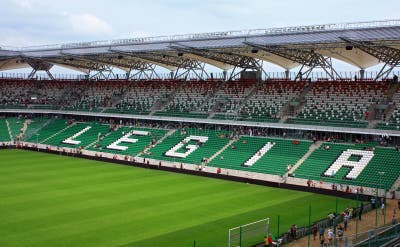 New legia stadium editorial stock image. Image of soccer - 15382369