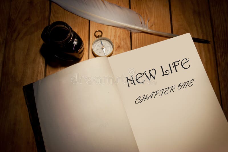 New life stock image. Image of novel, beginning, beginnings - 43626629