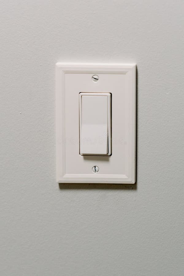 New light switch installed stock photo. Image of modern - 307590038