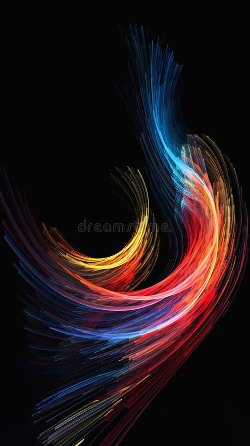 New Light Technology: Electron Swirl Light Review Stock Illustration ...