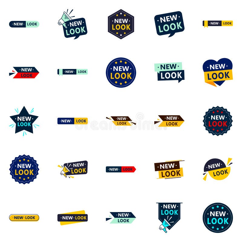 New Look 25 Eyecatching Vector Images for a Refreshed Brand Image Stock ...