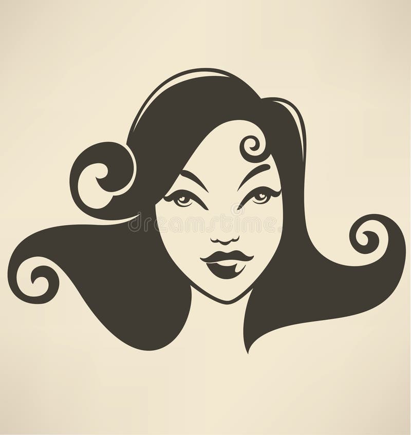 New look girls stock vector. Illustration of page, clothing - 54257813