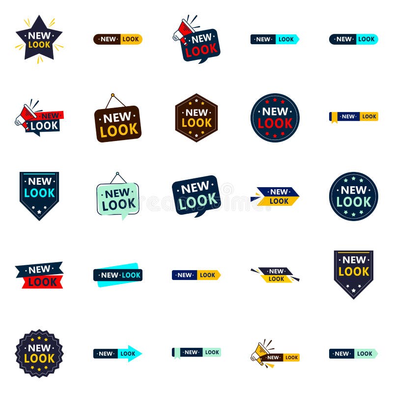 New Look 25 Innovative Vector Images for a Bold Branding Stock Vector ...