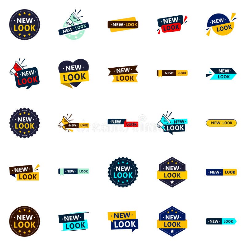 New Look 25 Professional Vector Designs for a Revamped Brand Identity ...