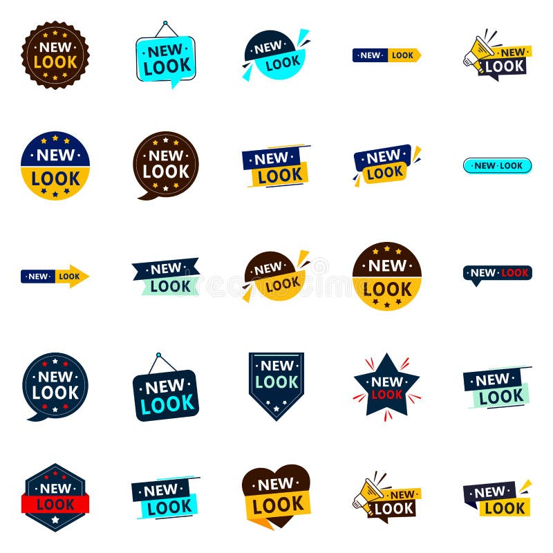 New Look 25 Professional Vector Images for a Revamped Brand Image Stock ...