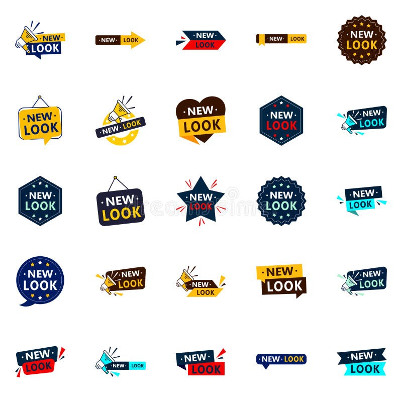 New Look 25 Versatile Vector Designs for a New Image and Vision Stock ...