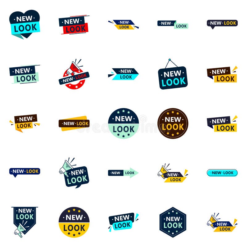 New Look 25 Versatile Vector Designs for a New Image and Vision Stock ...
