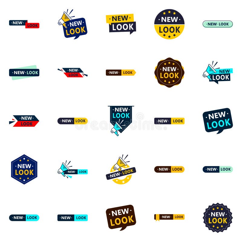 New Look 25 Versatile Vector Images for a New Brand Identity Stock ...