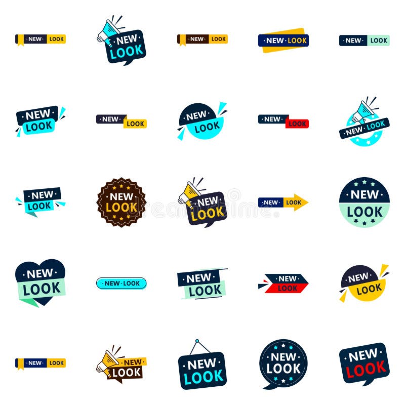 New Look 25 Versatile Vector Images for a New Brand Identity Stock ...