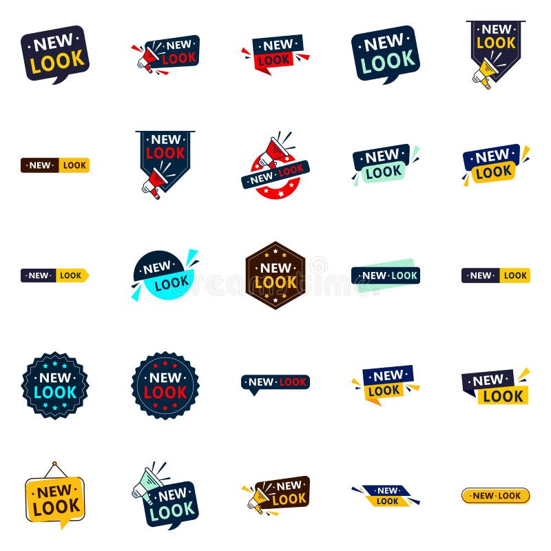 New Look 25 Versatile Vector Images for a New Brand Identity Stock ...