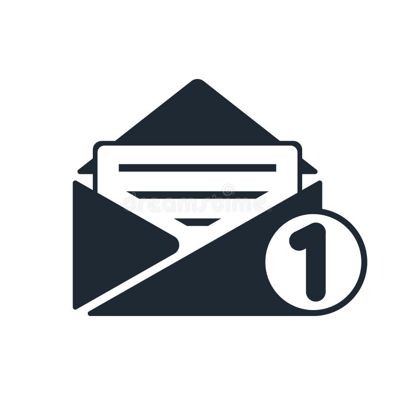 New mail icon stock vector. Illustration of envelope - 189115696
