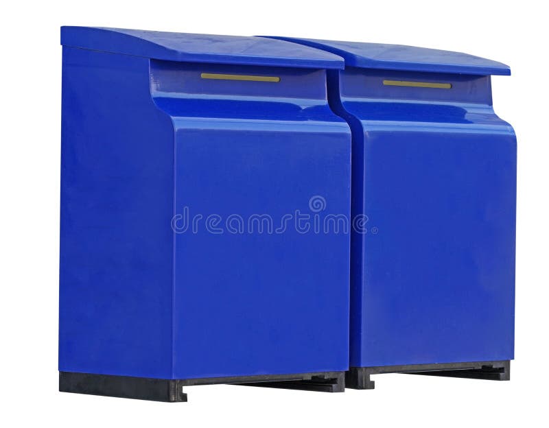 Mailbox on White Background Stock Image - Image of number, letter ...