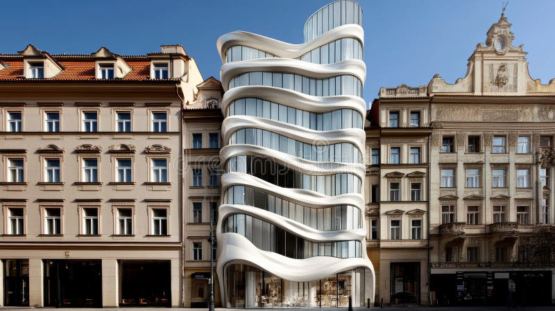 The New Masarycka Building Represents Prague S Modern Architecture ...