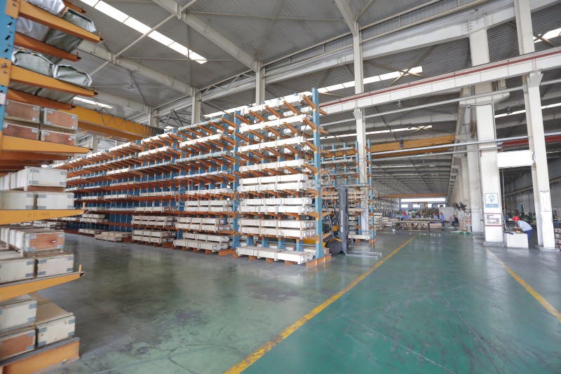 Warehouse of Copper Products in Cargo Hold Stock Photo - Image of ...