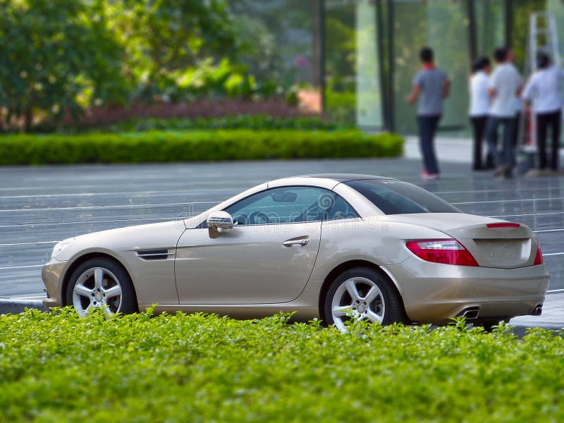 The new mercedes-benz slk stock photo. Image of sport - 26689292