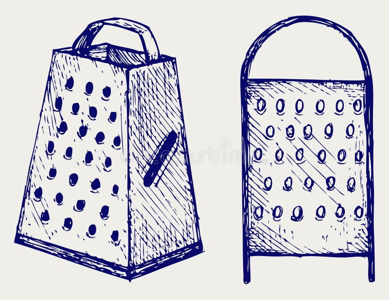 New metal grater stock vector. Illustration of design - 28588337