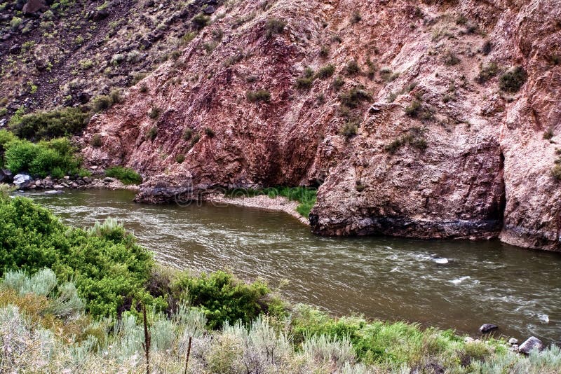 New Mexico River stock photo. Image of scrub, michael - 72204168
